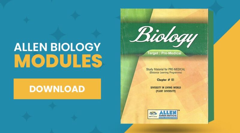Allen Physics Module Problem with Solution for NEET IIT JEE Chapter ...